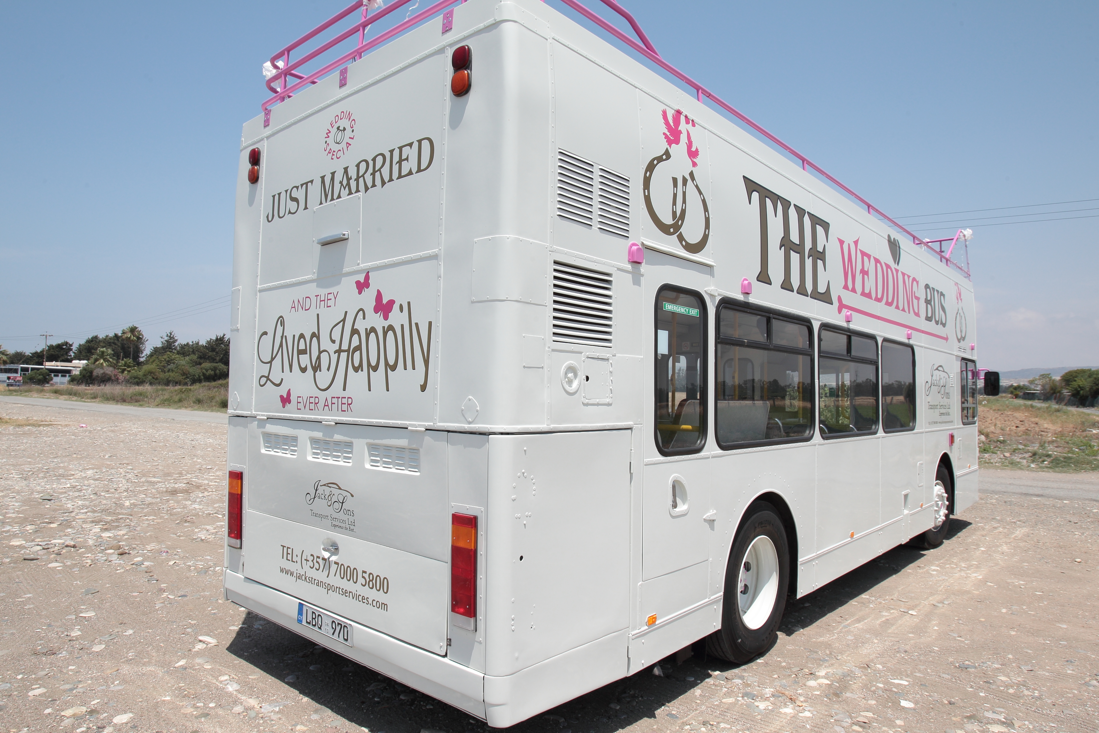 A Range of Wedding Transport for Your Cyprus Wedding
